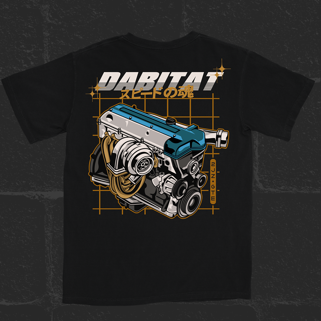 2JZ-GTE T-Shirt – Dabitat